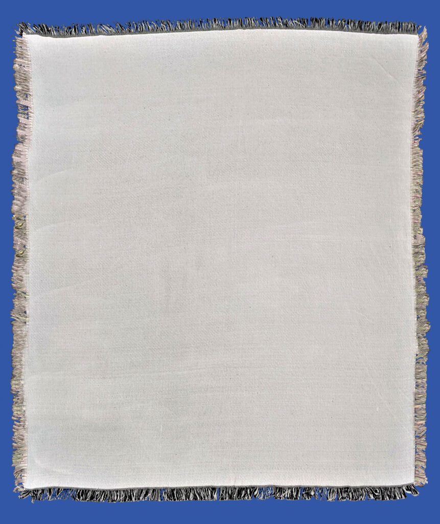 50" x 60" 500GSM Fringed Woven Tapestry - For Sublimation Printing ...